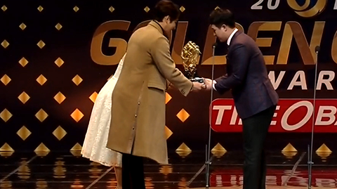 2017 골든글러브 3루수 부문 SK 최정 | SOOP VOD